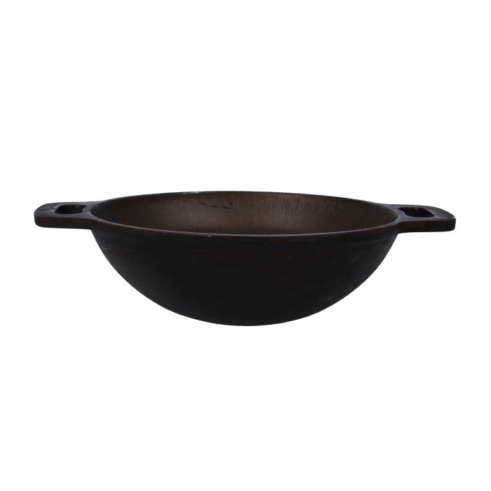 10inch Cast Iron Double Handle Kadai, RF10399 | Heavy Duty Construction ...
