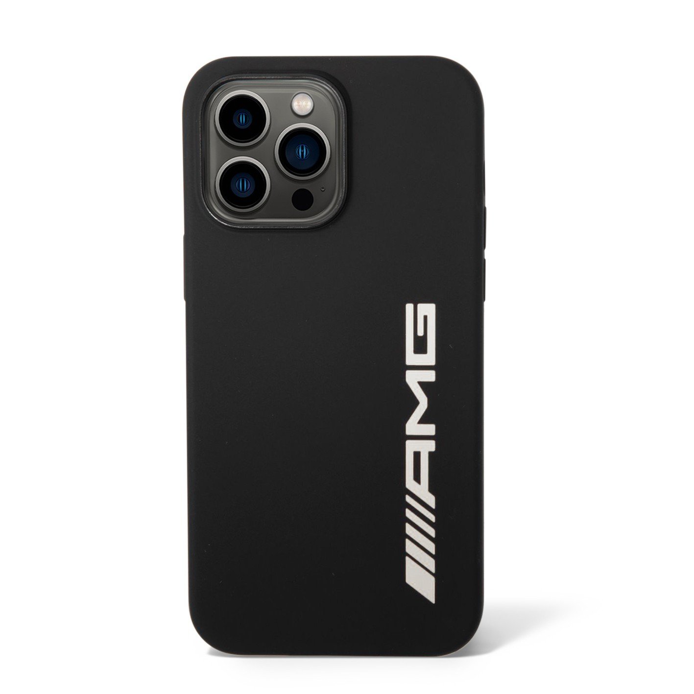 AMG Liquid Silicone Case With Colorful AMG logo For iPhone 14 Pro Max ...