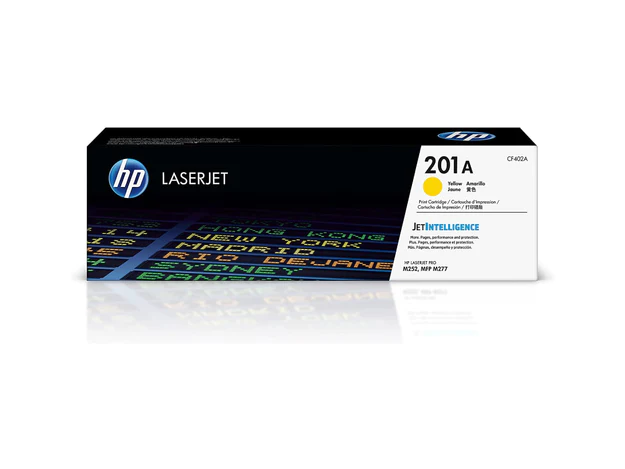 HP 201A Yellow Original Laserjet Toner Cartridge (CF402A)
